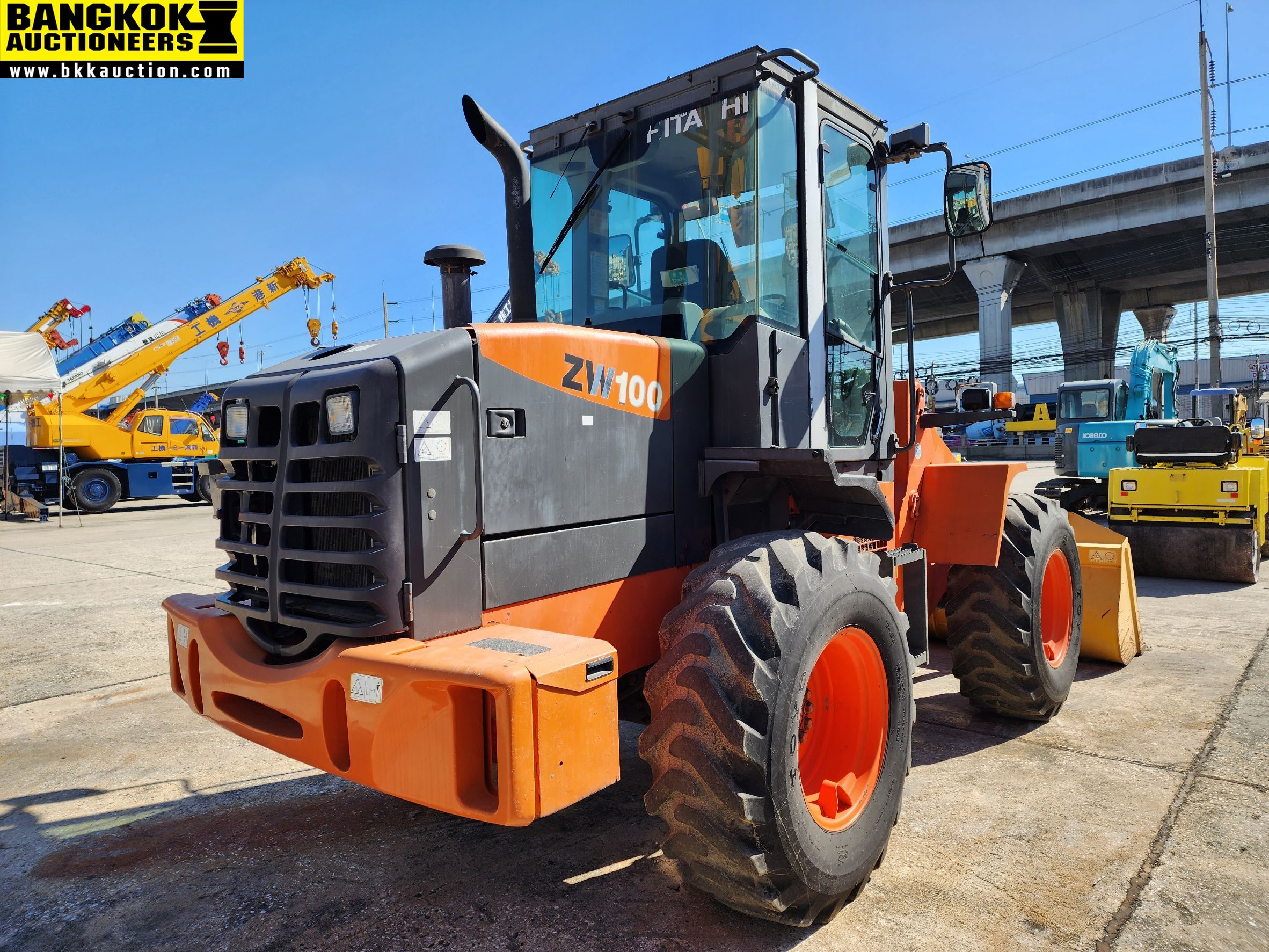 รถตัก HITACHI-ZW100-00103 - Bangkokauctioneers